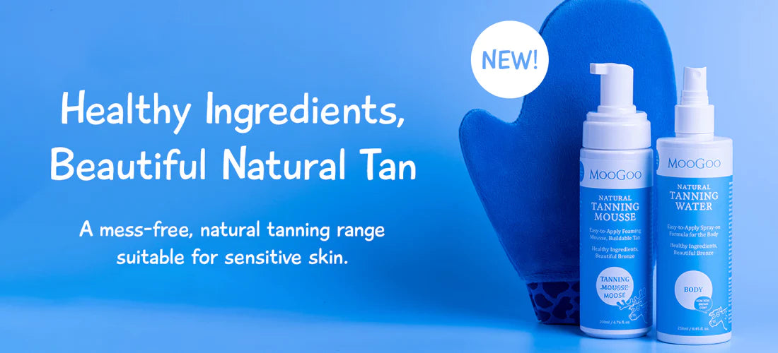 MooGoo Tanning Water & Moose New – MarshallsHealthShop