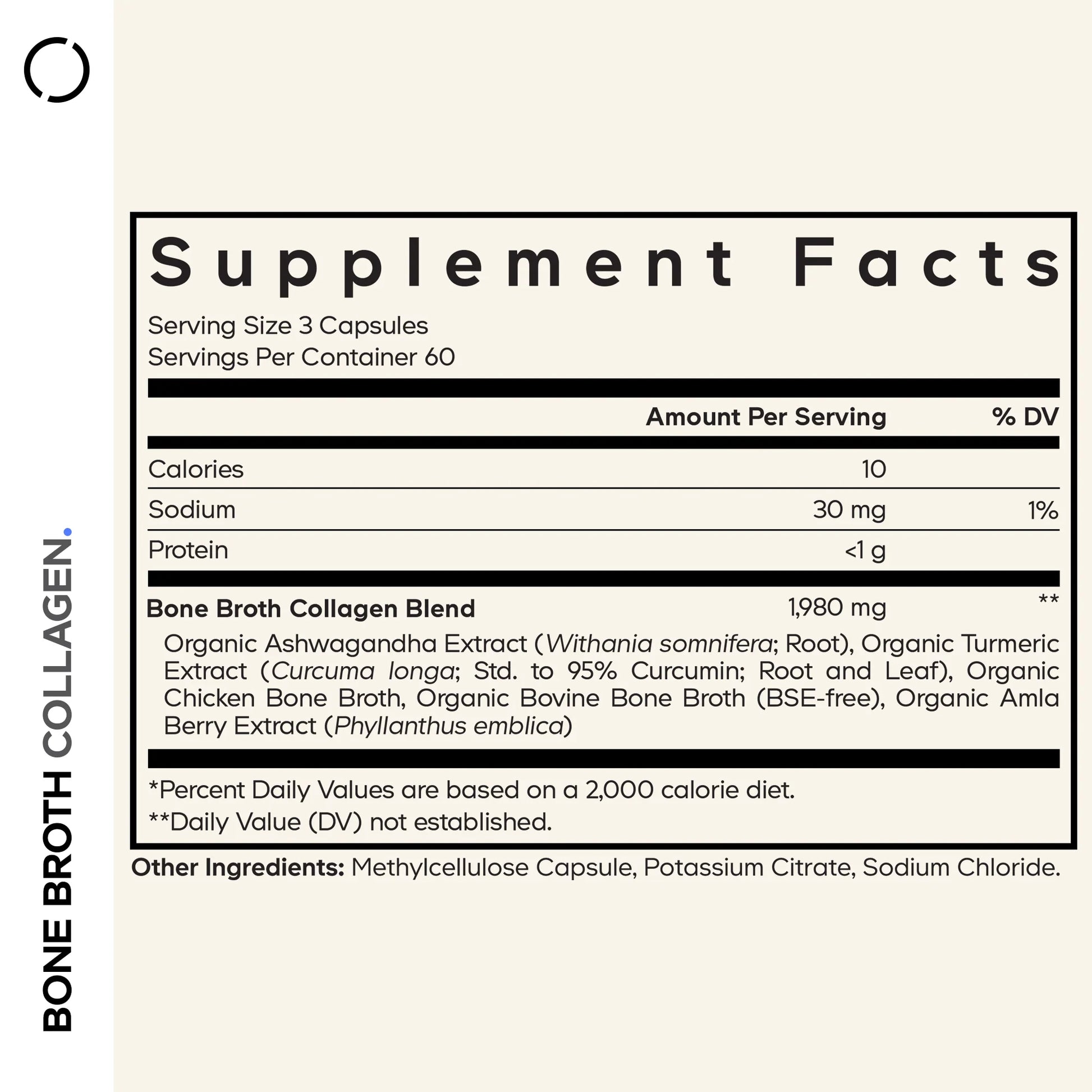 CODEAGE Grass Fed Organic Bone Broth Collagen 180's – MarshallsHealthShop