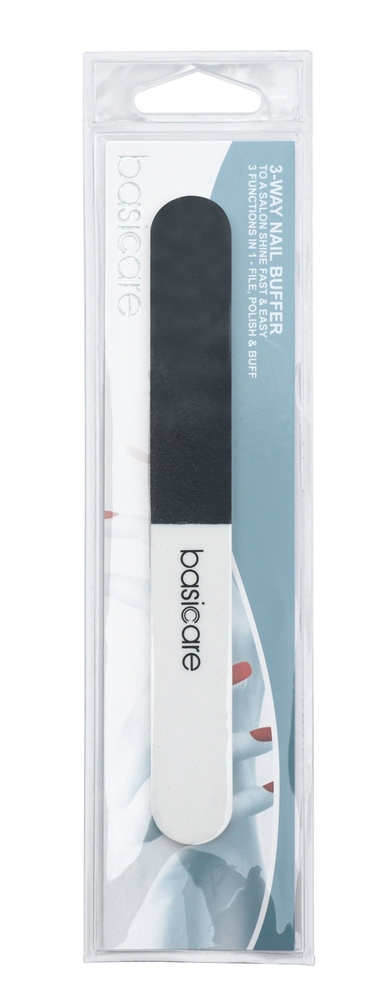 Basicare Nail Buffer 3 Way - MarshallsHealthShop