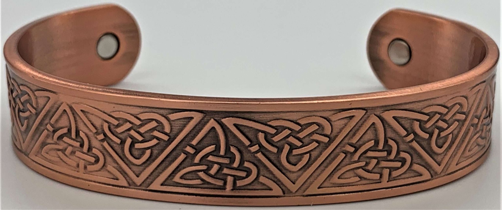 Magnetic Copper Bracelet Celtic Triquetra - MarshallsHealthShop