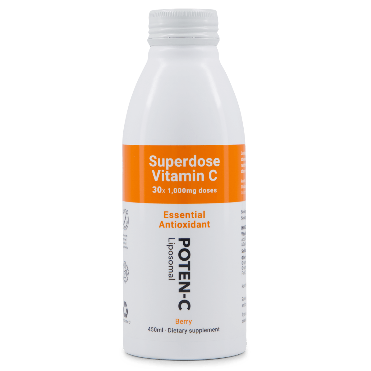 Poten-C Vitamin C Liposomal 1000mg - MarshallsHealthShop