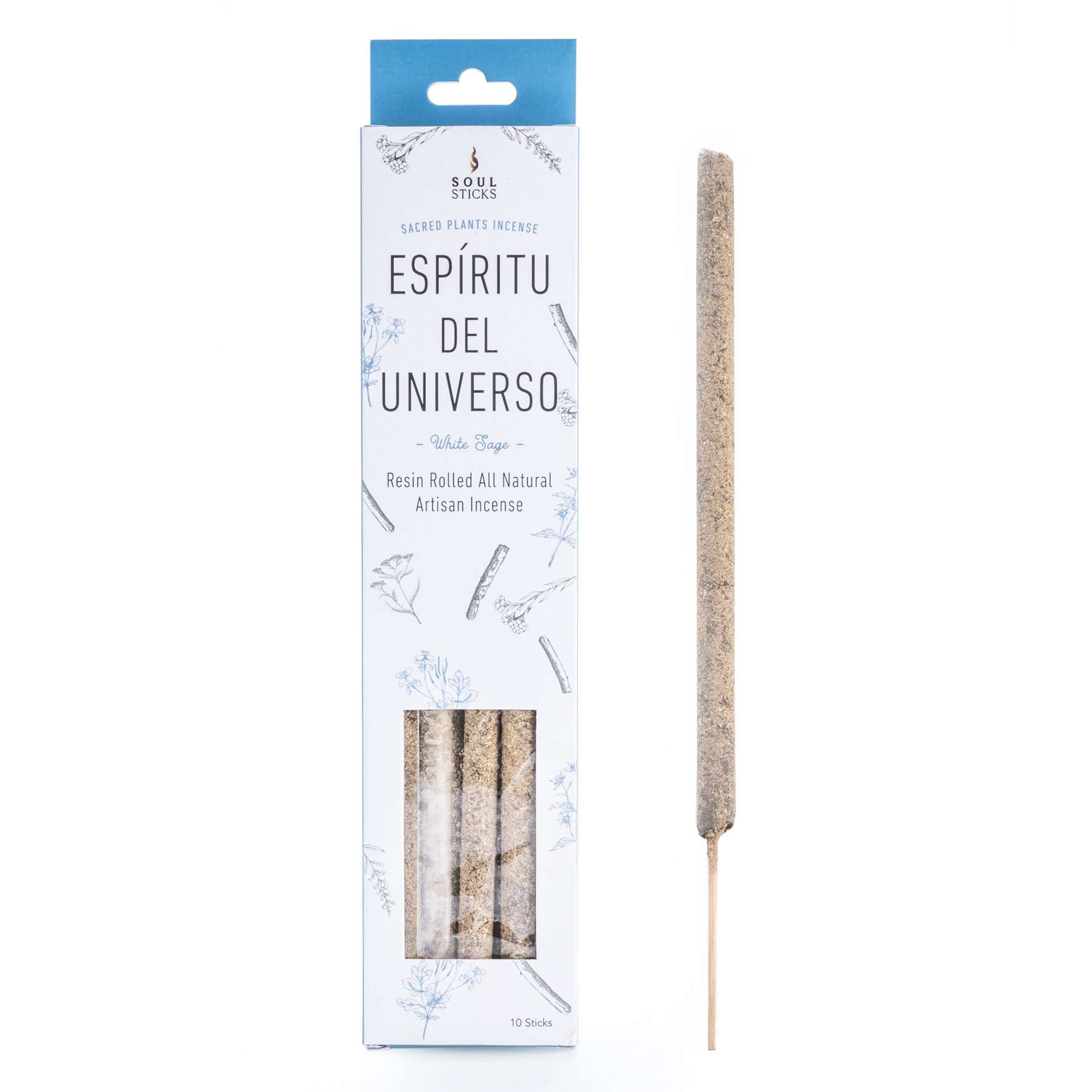 Soul Sticks White Sage Resin Incense - MarshallsHealthShop